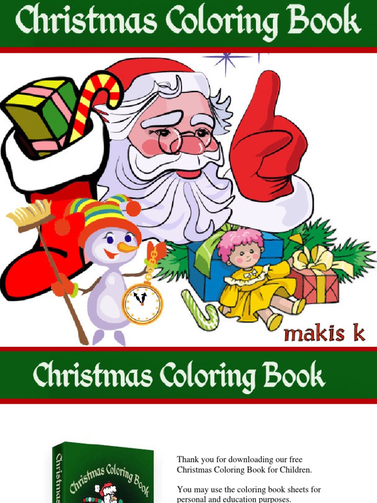 Christmas Coloring Book | PDF