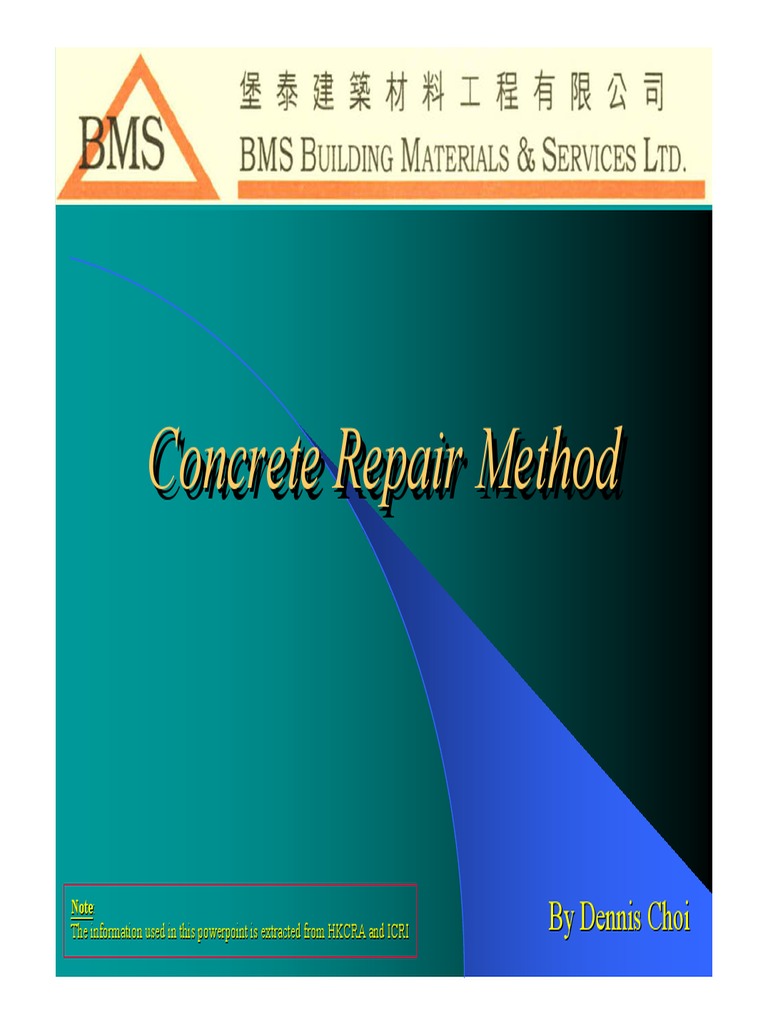 Concrete Repair Method | Concrete
