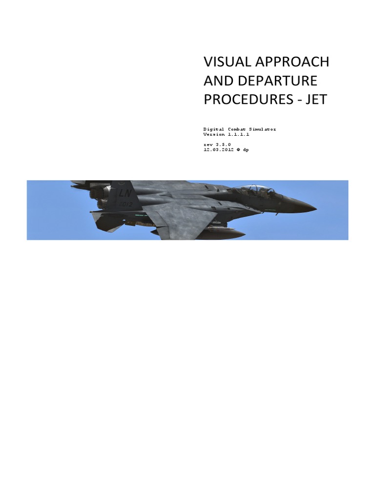 Aerodrome Charts and Visual Approach Departure Procedures | Airport ...