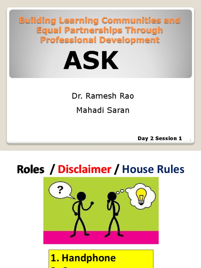 Building Learning Communities | PDF | Lecture | Teachers