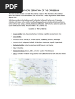 CARIBBEAN STUDIES SBA Guide | PDF | Data | Methodology