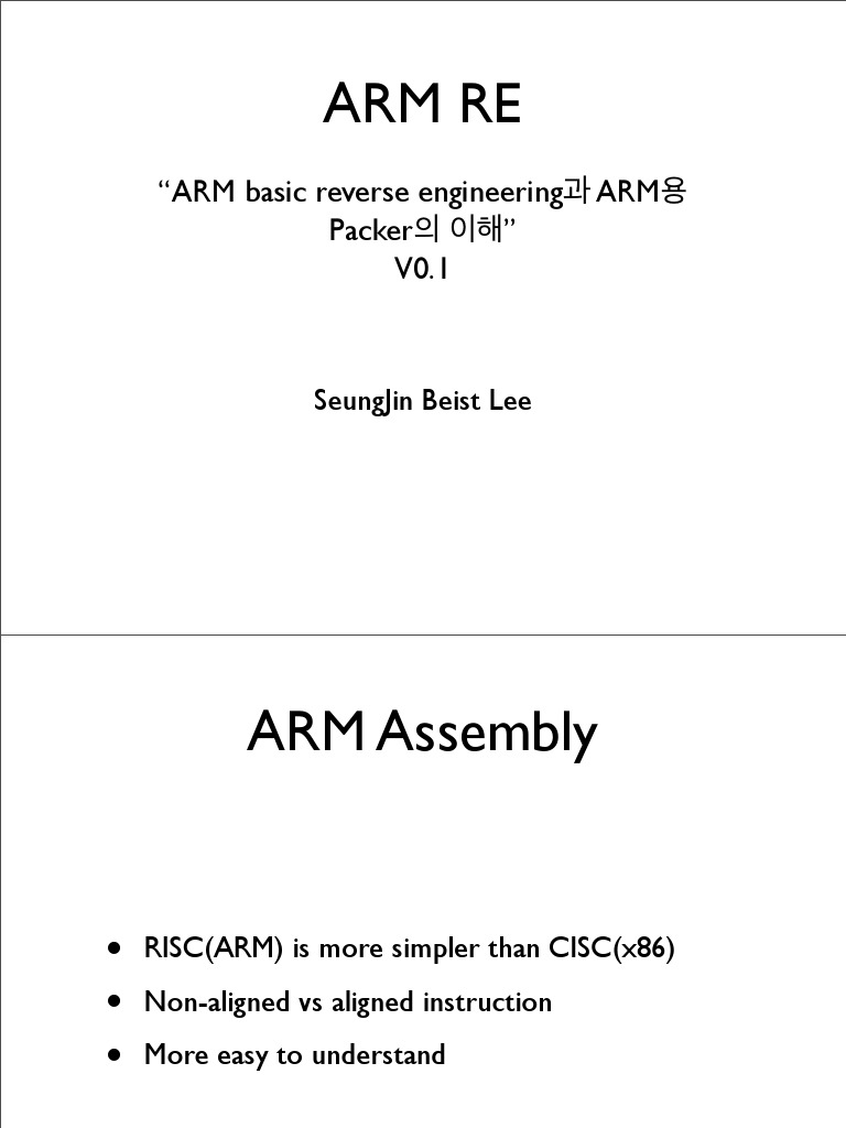 Count instructions in ARM binary | PDF | Arm Architecture | Assembly ...