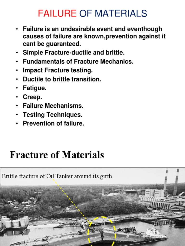Understanding Material Failure Mechanisms | PDF | Fracture ...