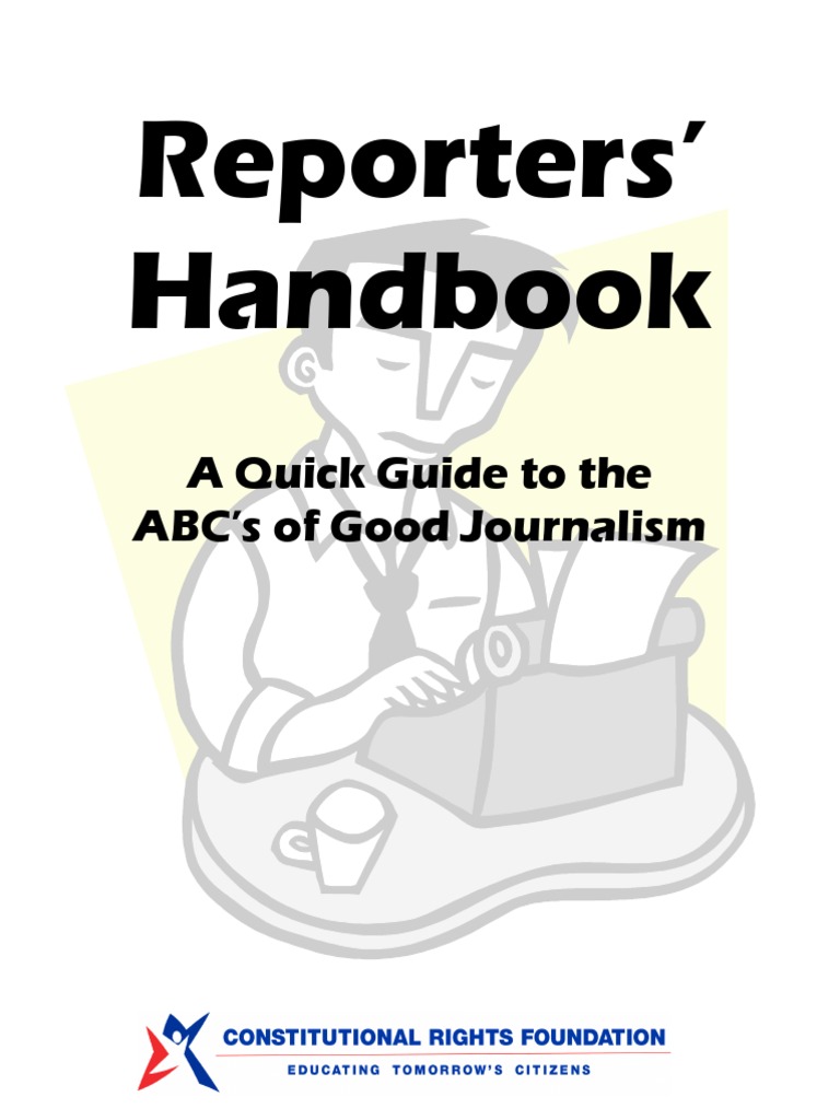 Reporter Handbook | News | Journalism