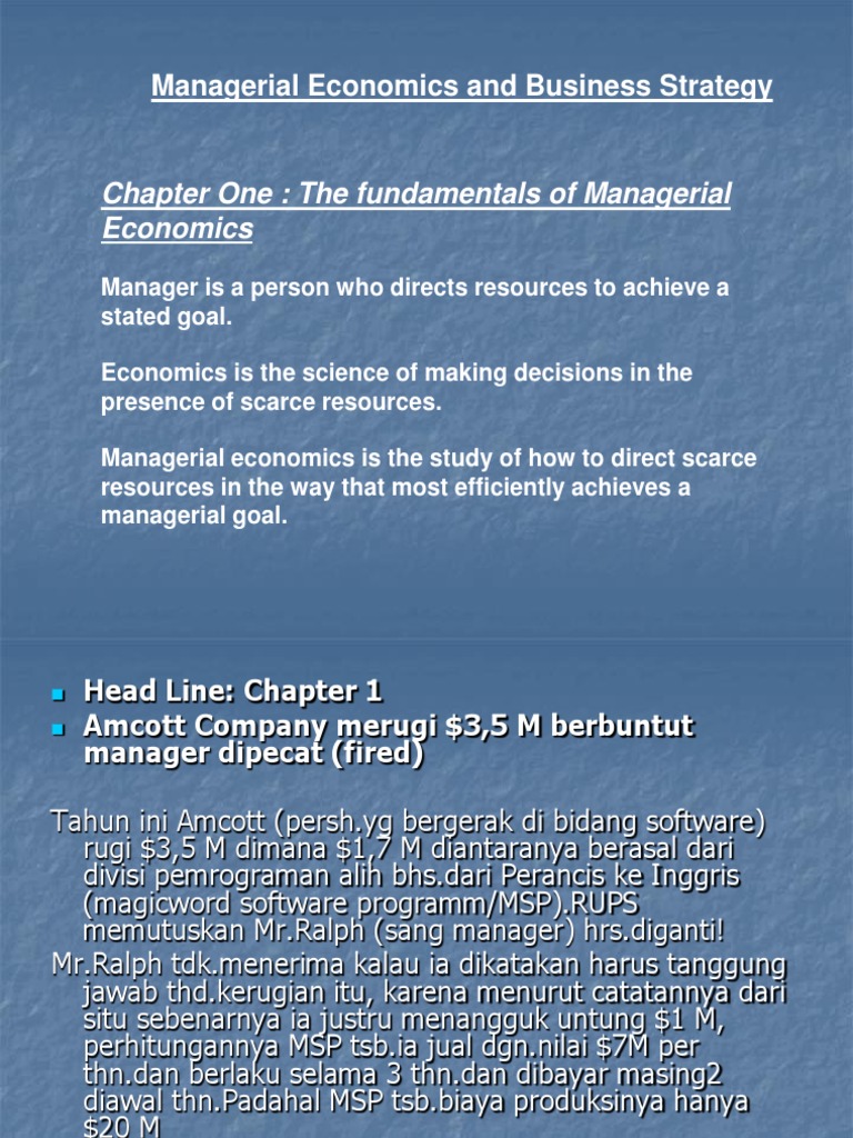 Manecon MM | PDF | Kompetisi Sempurna | Biaya Rata-rata