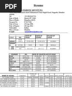 Tour Programme Format | PDF