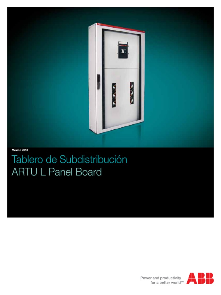 ARTU L Panel Board 2013 | PDF | Corriente alterna | Ingeniería