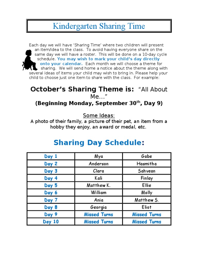 Sharing Time | PDF