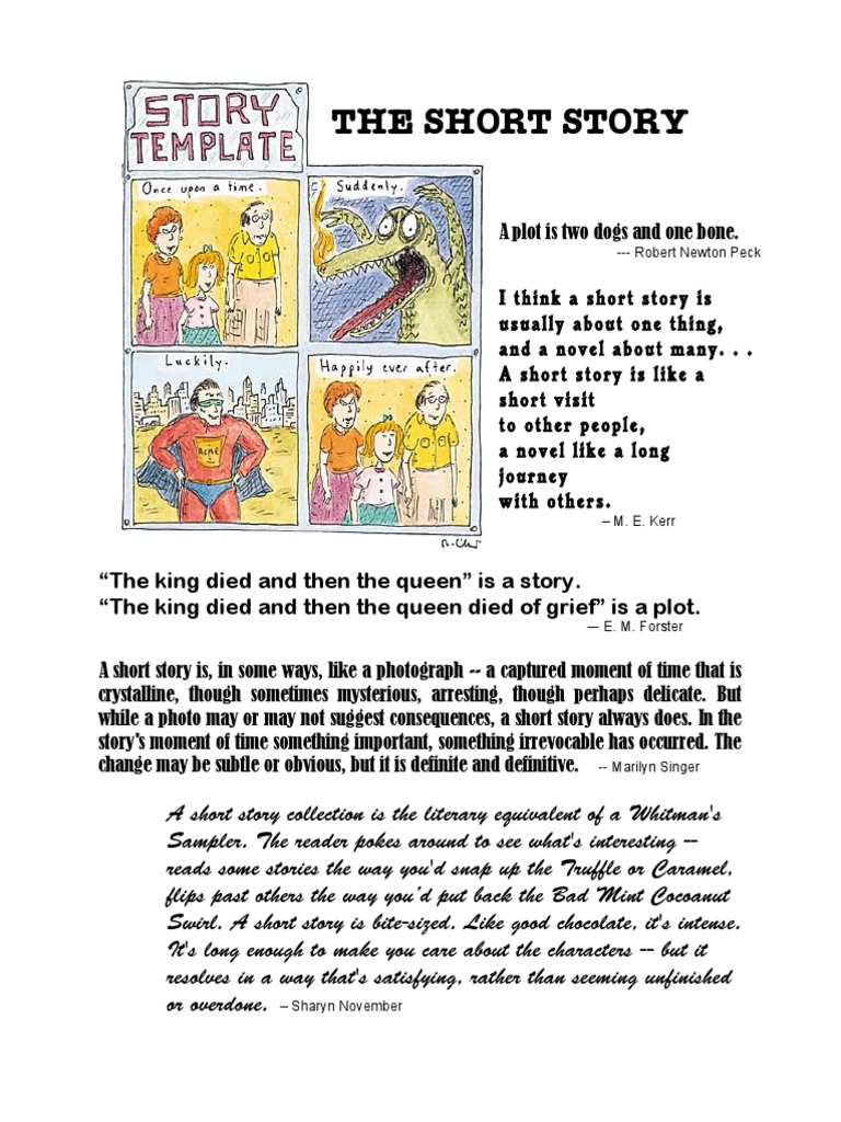 Short Story | PDF | Comic Strips | Narration