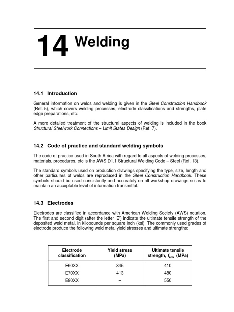 E60XX and E70XX Electrode Strengths | PDF | Welding | Construction