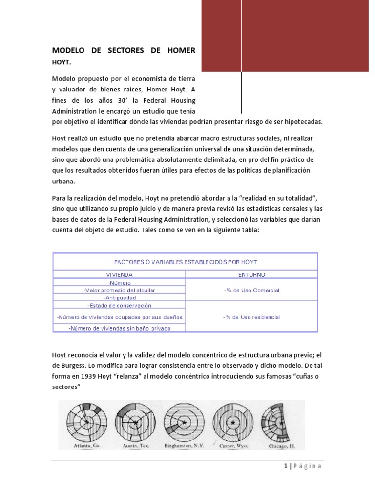 Modelo Homer Hoy y Modelo Harris-Ullman | PDF | Estadísticas ...