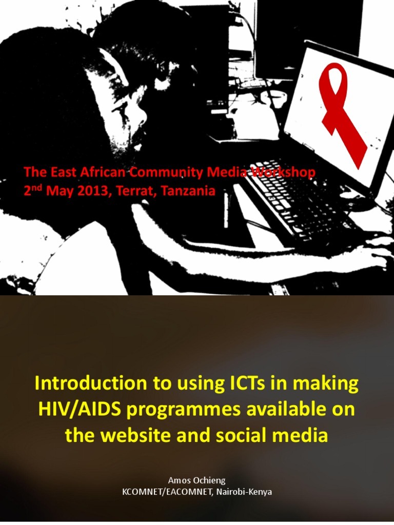 ICT Strategies for HIV/AIDS Programs | PDF | Twitter | Internet