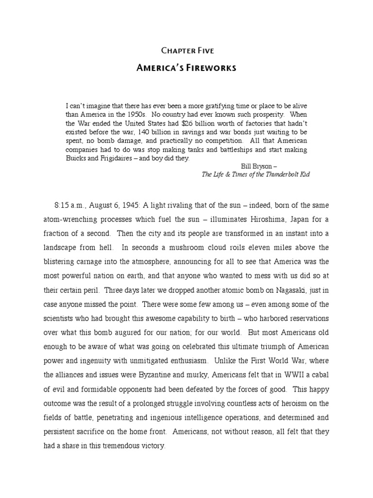 America's Fireworks: Chapter Five | PDF | Superman | The United States