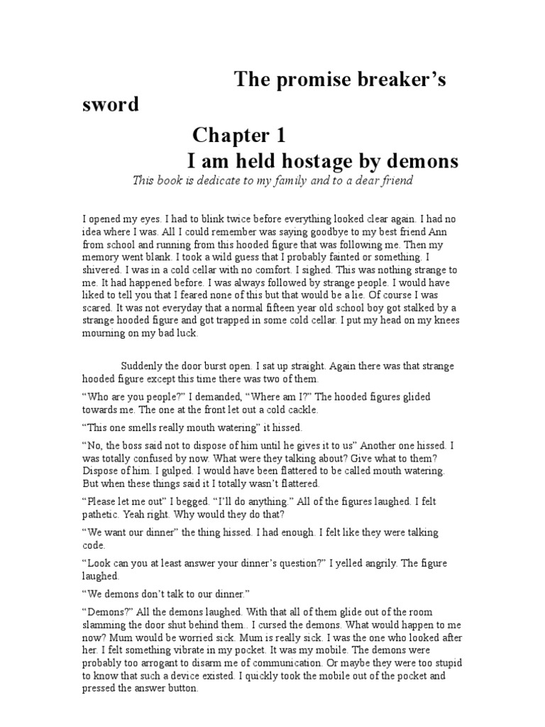 The Promise Breaker | PDF