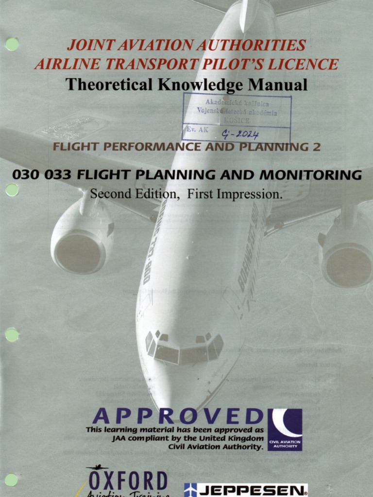 JAA ATPL BOOK 7 - Flight Planning and Monitoring | PDF