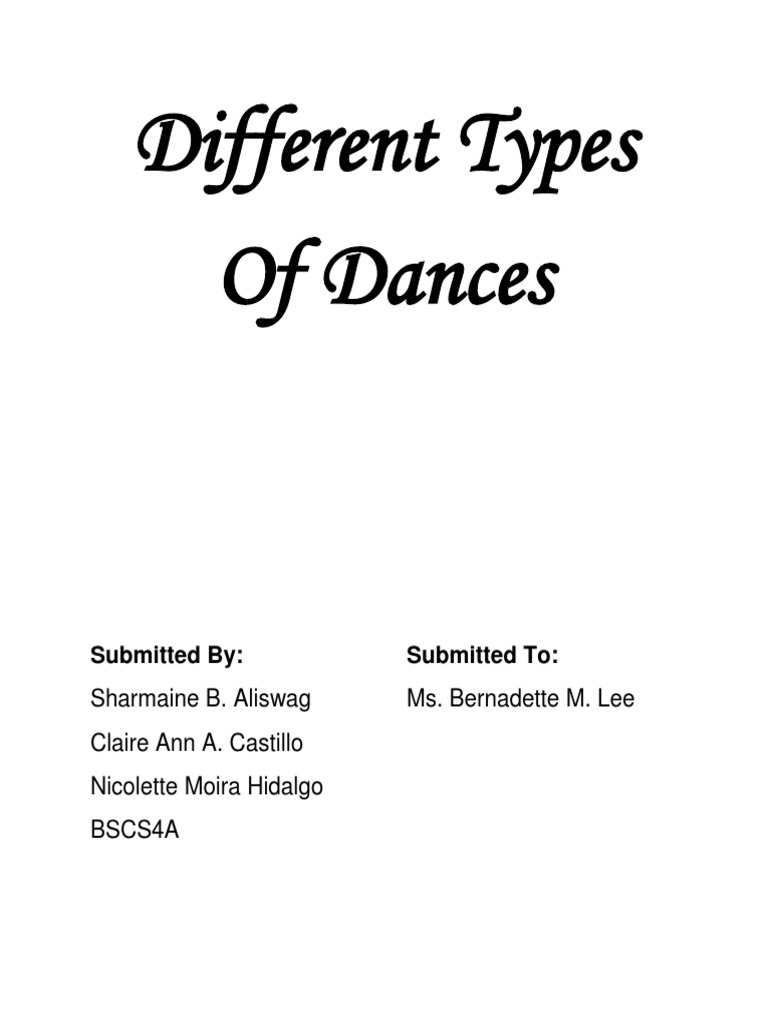Overview of Dance Types: Barn Dance | PDF