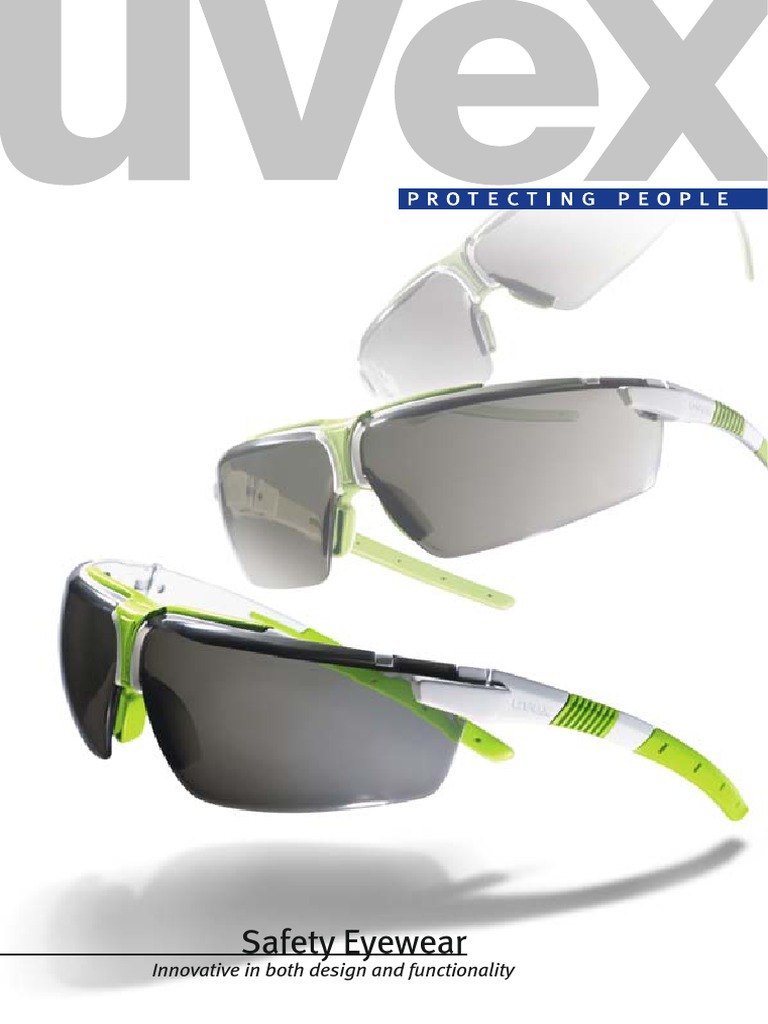 Innovative UVEX Safety Eyewear Solutions | PDF | Glasses | Sunglasses