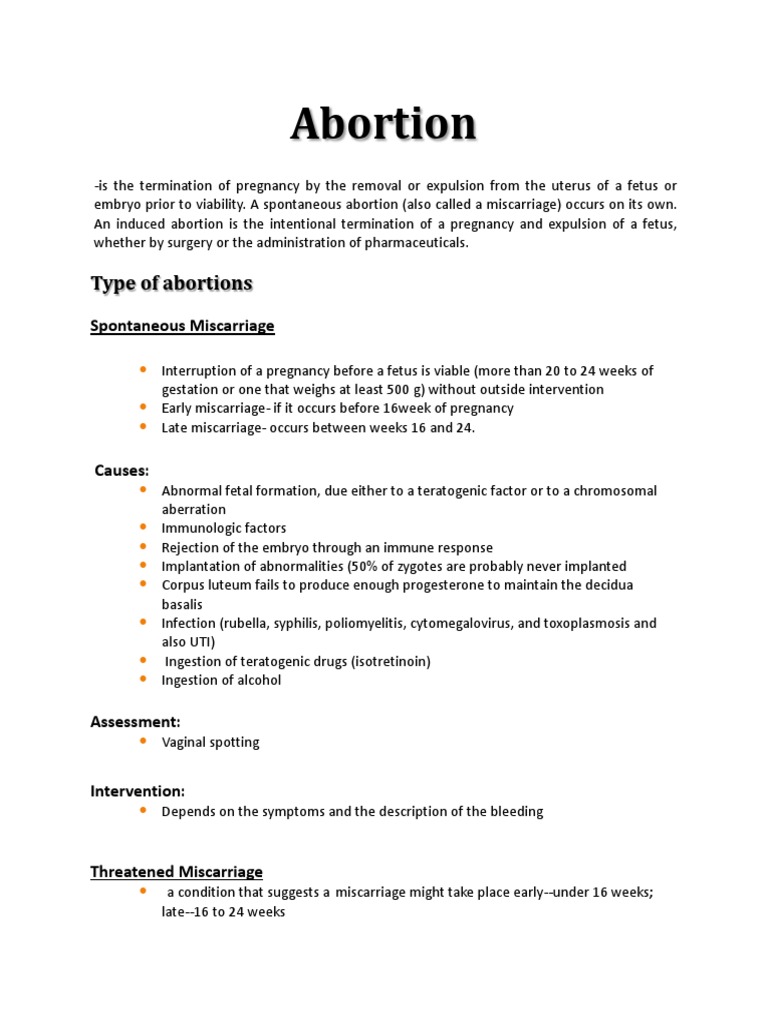 Spontaneous Miscarriage | Miscarriage | Pregnancy