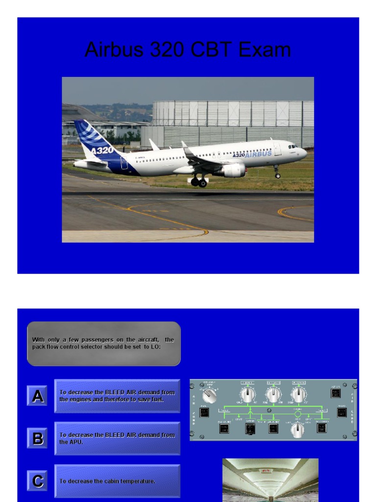 Airbus A320 Technical Questions | PDF | Valve | Alternating Current