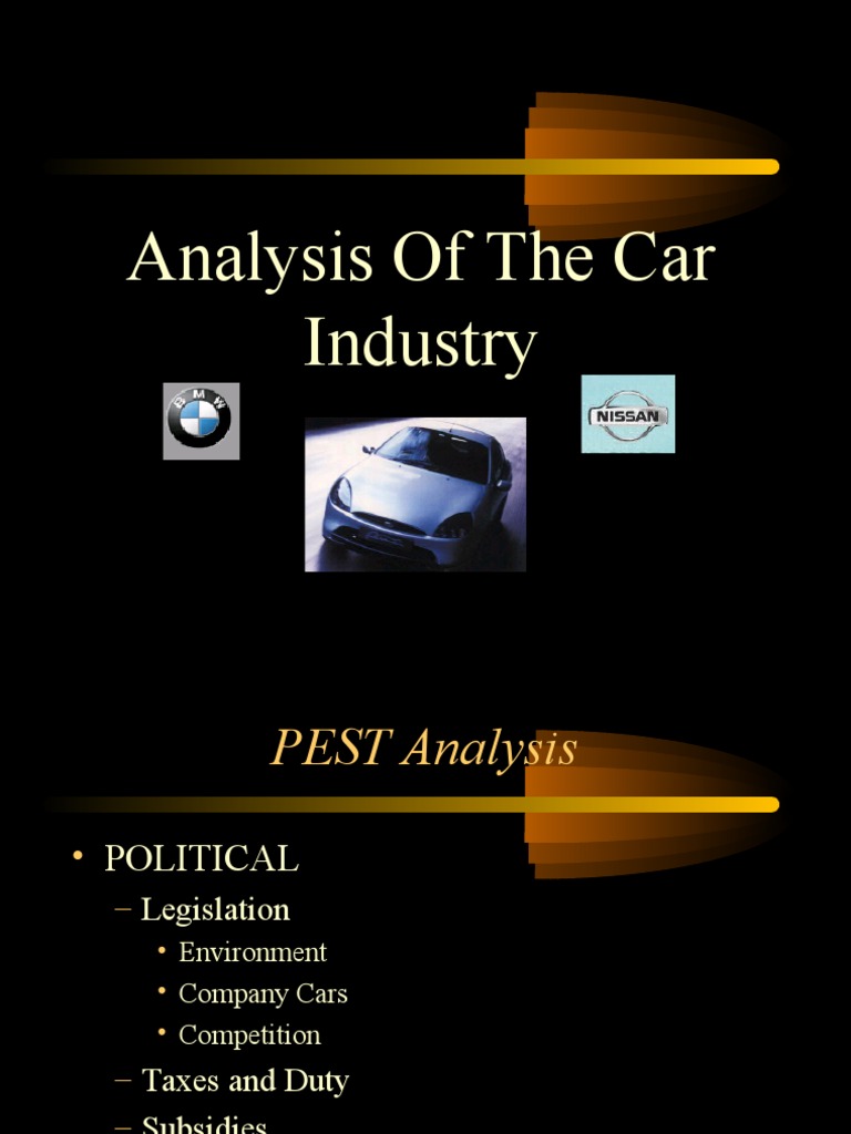 Analysis of The Car Industry | PDF