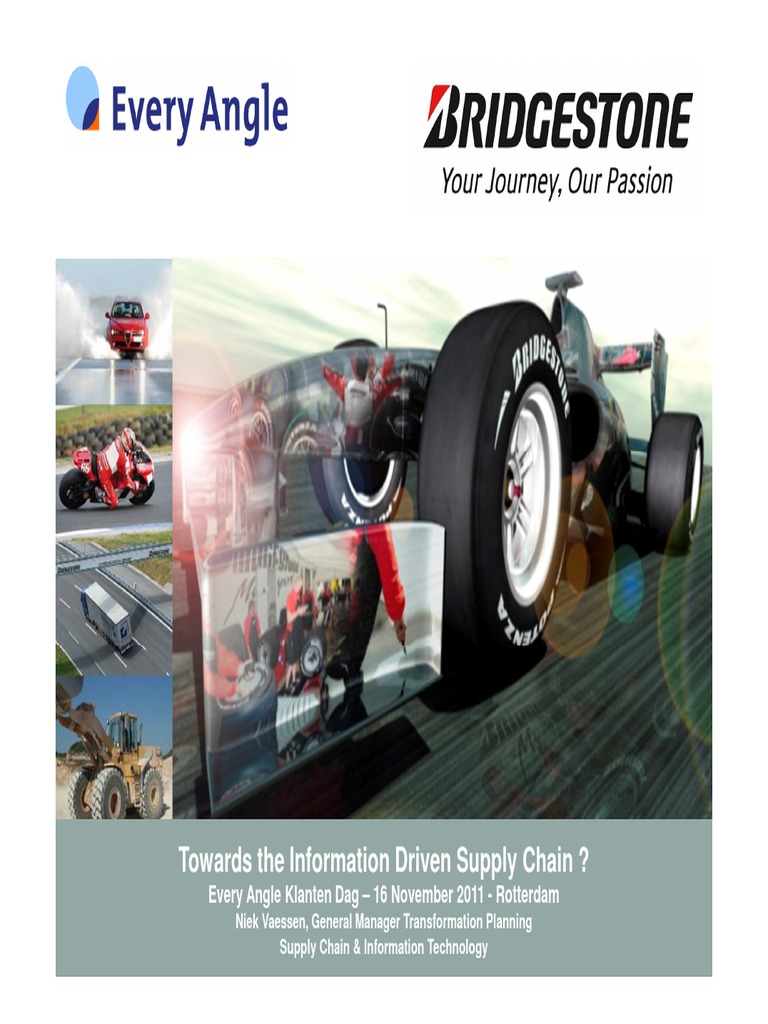 Bridgestone Presentation | Supply Chain | Supply Chain Management