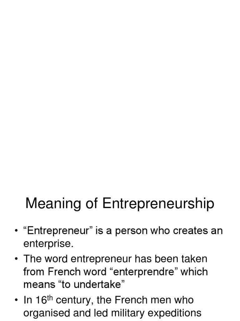 Entrepreneurship Unit 1 | PDF | Entrepreneurship | Goal