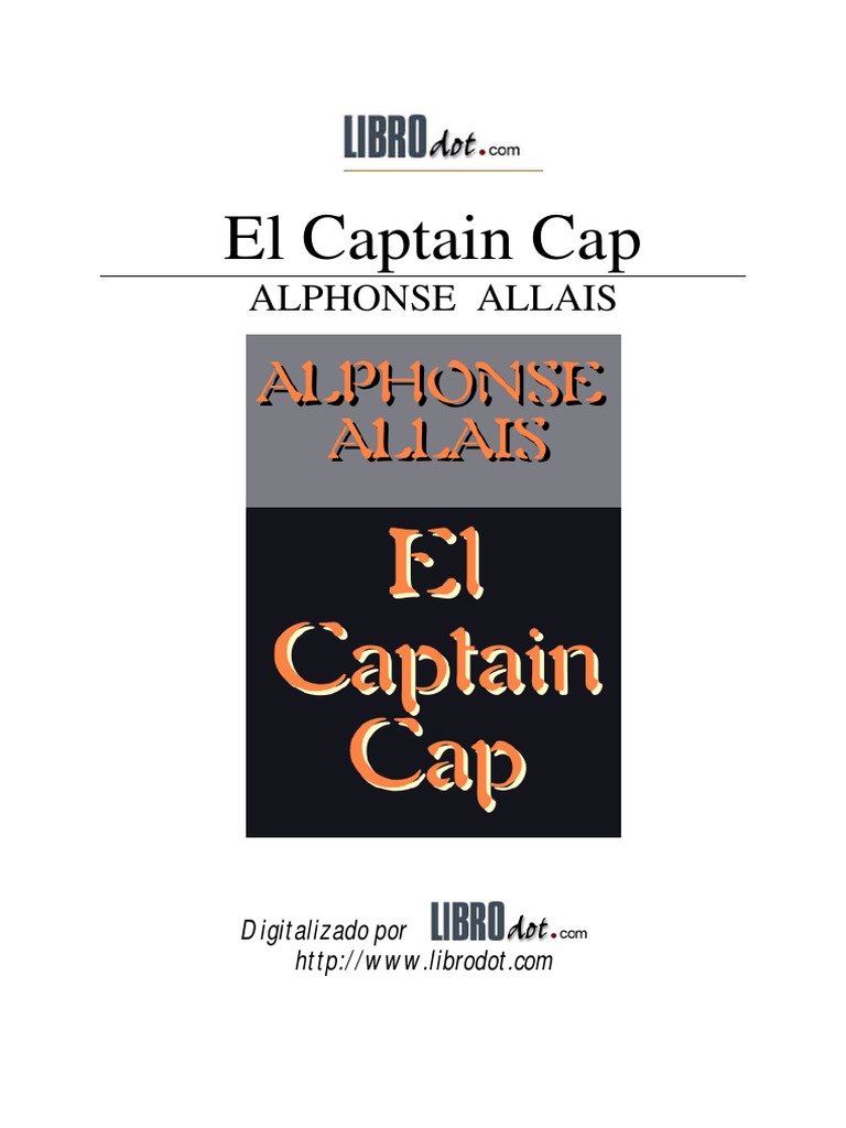 Allais - El Captain Cap | PDF | Elecciones | París