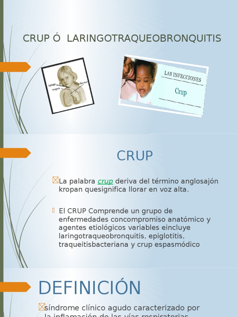 CRUP Ó LARINGOTRAQUEOBRONQUITIS | Enfermedades y trastornos | Epidemiología