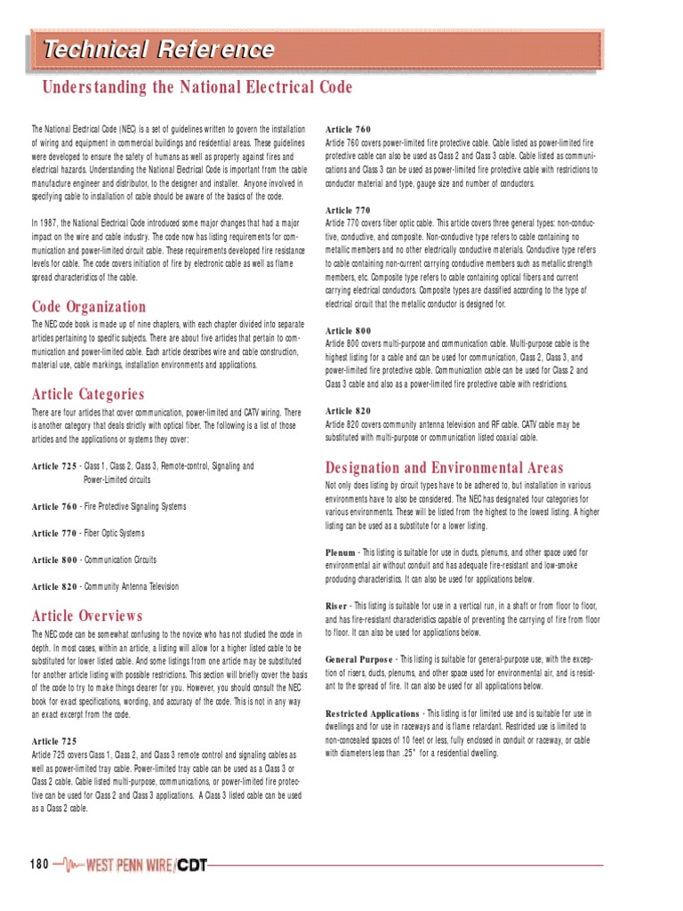 Technical Reference | PDF