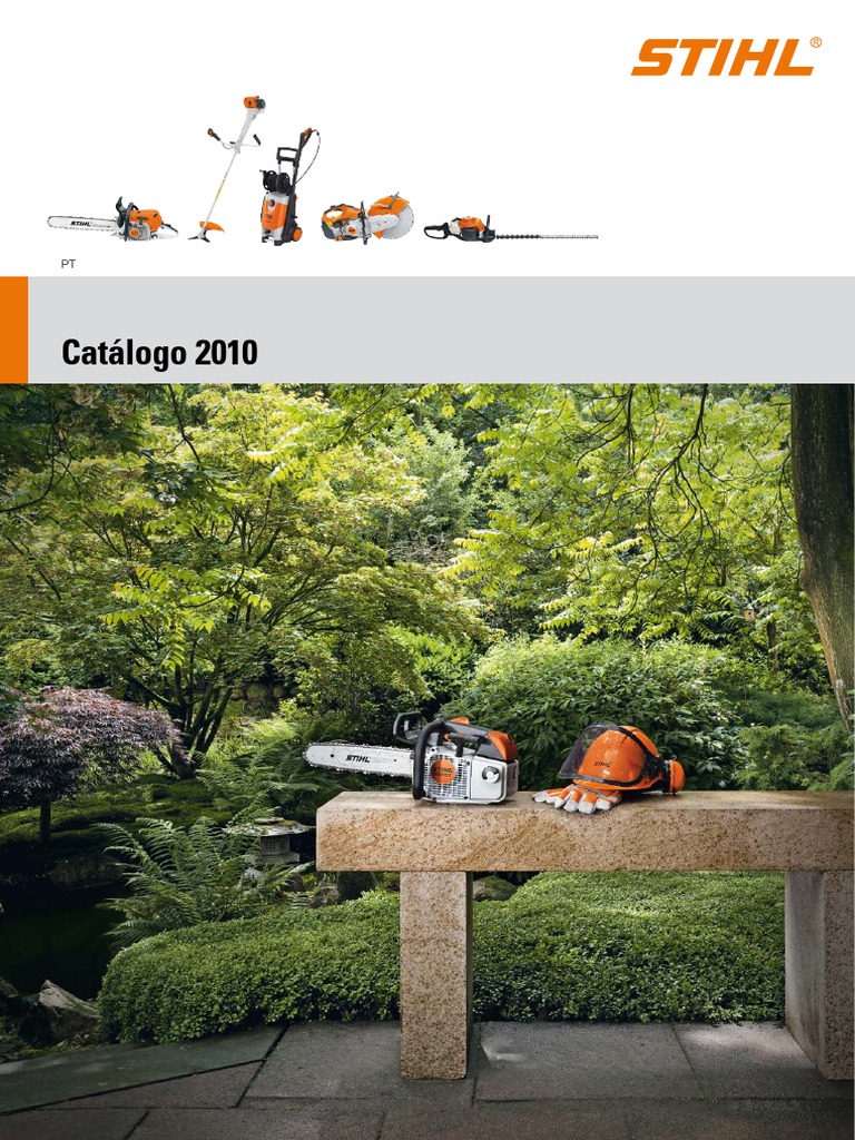 Catálogo STIHL 2010 | PDF | Motor de Combustão interna | Óleo de motor