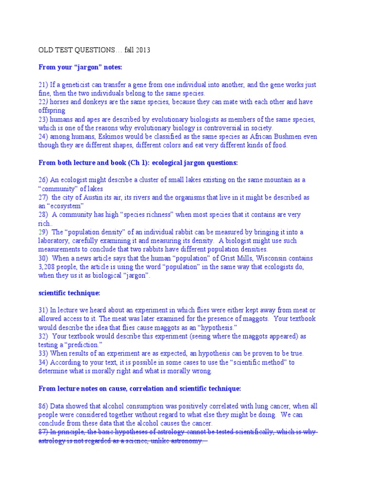 Old Test1 Questions Nokey | PDF | Science & Mathematics