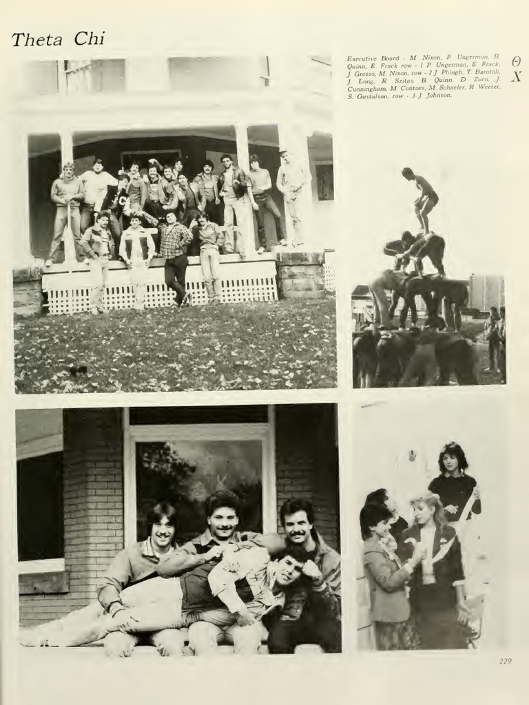 Theta Chi Executive Board Members | PDF | Politics
