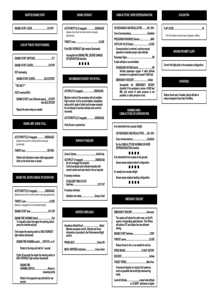 737 Recall Items PDF | PDF