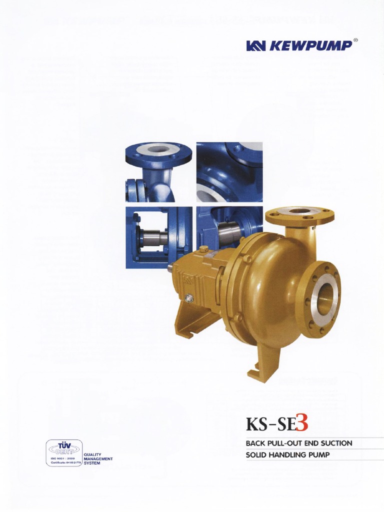 KEW PUMP KSSE3 Catalogue | PDF