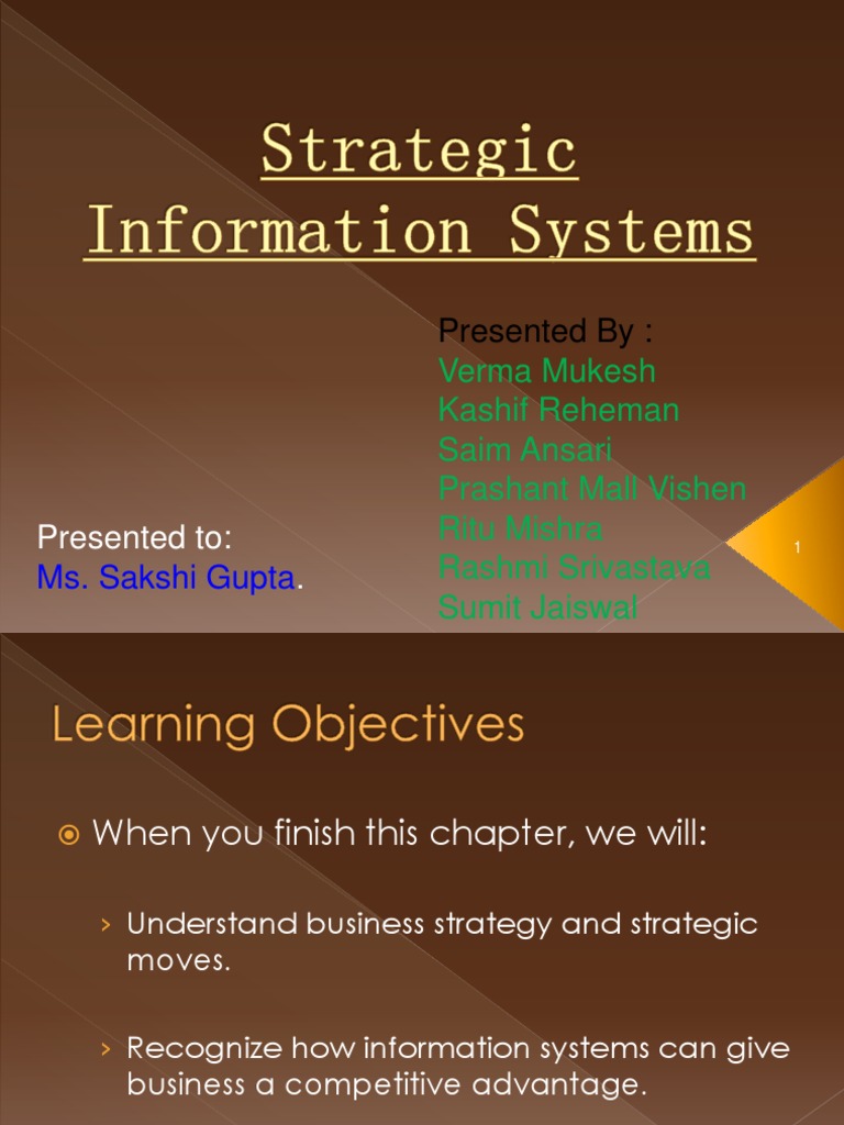 Strategic Information Systems at Cadbury | PDF | Business | Finance ...