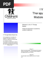 Venoclysis Procedure: Paola I Arguello Sepulveda | PDF