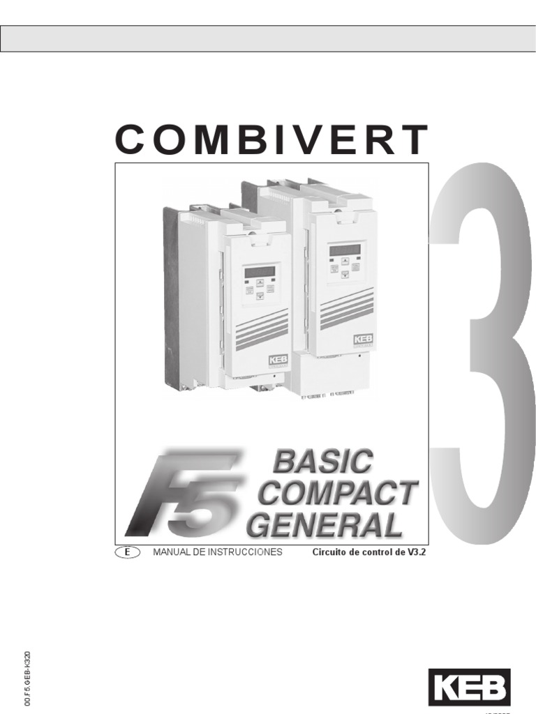 Este Manual de Instrucciones Describe Las Series Estándar Del KEB COMBIVERT F5. | PDF ...