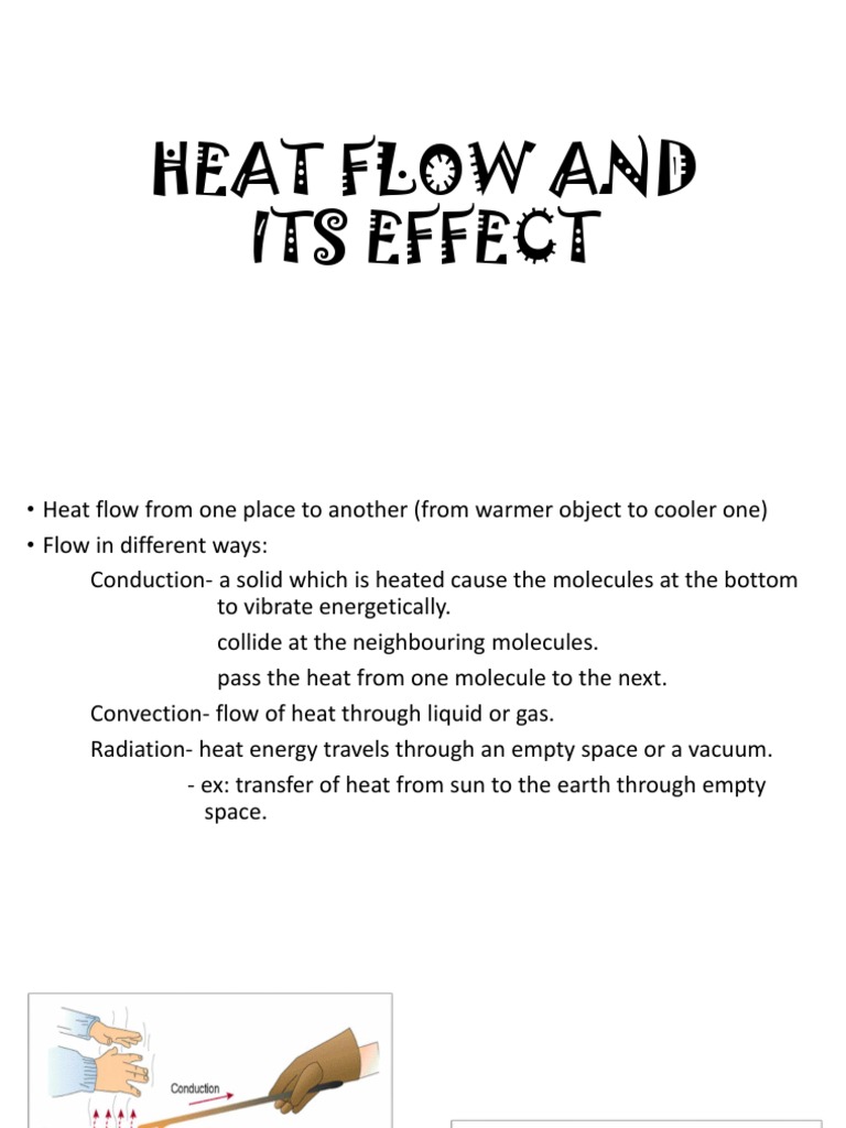 Understanding Heat Flow and Effects | PDF