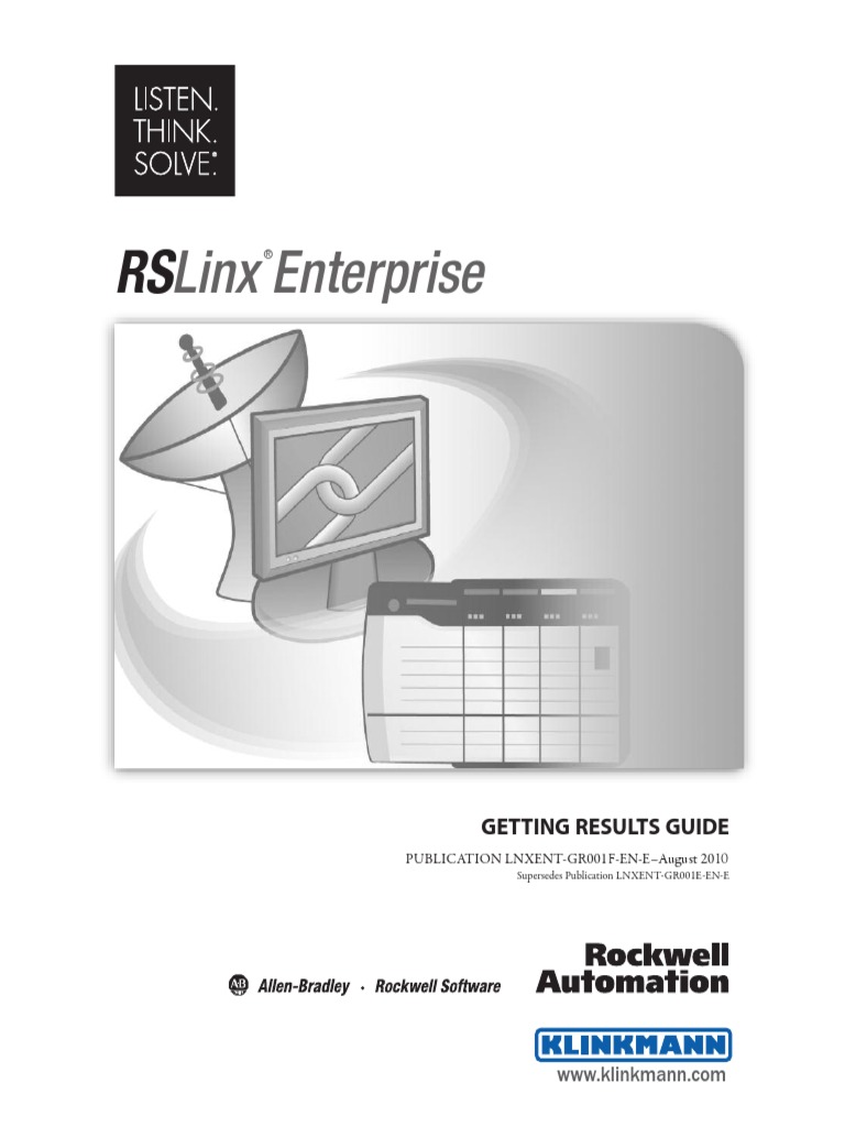 Rockwell Software RSLinx Enterprise en 0811 | PDF | Windows Xp ...