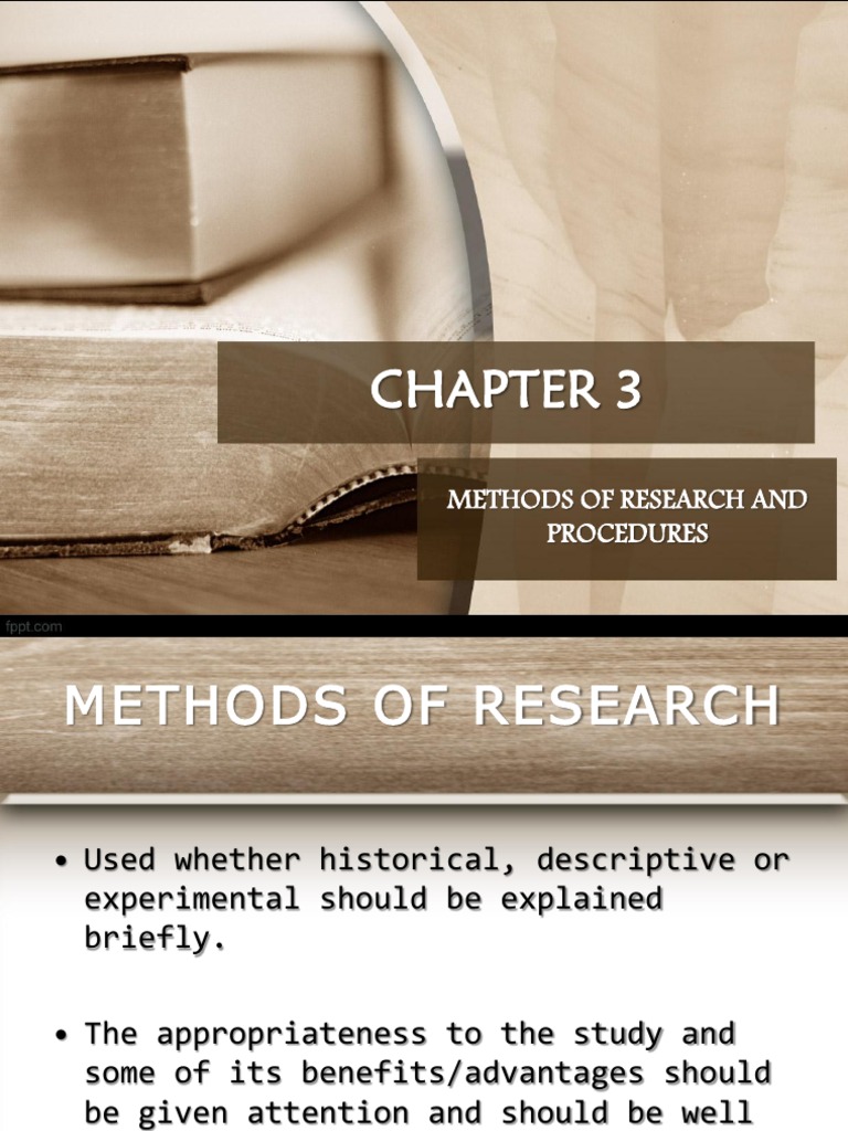 Research Methods and Procedures | PDF | Statistics | Scientific Method