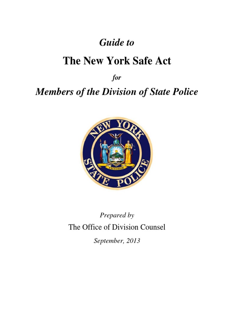 Safe Act Field Guide | PDF