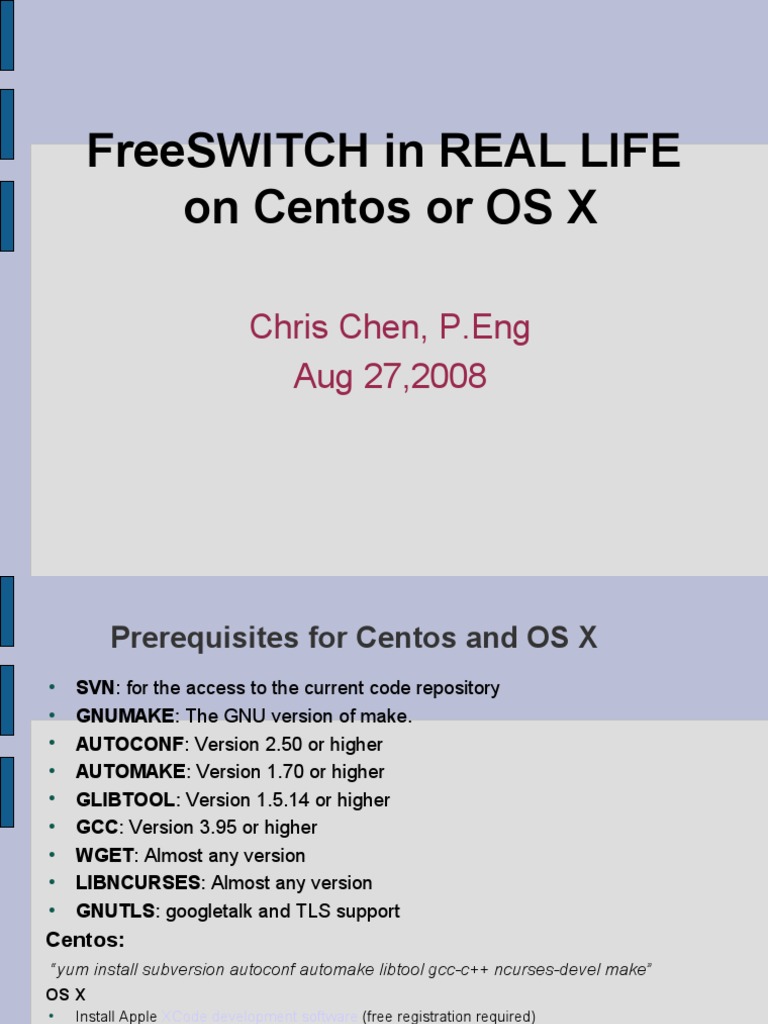 Free Switch in Real Life | PDF | Session Initiation Protocol ...