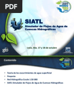 SIATL v4 Presentación Taller | PDF | Cuenca de drenaje | Agua