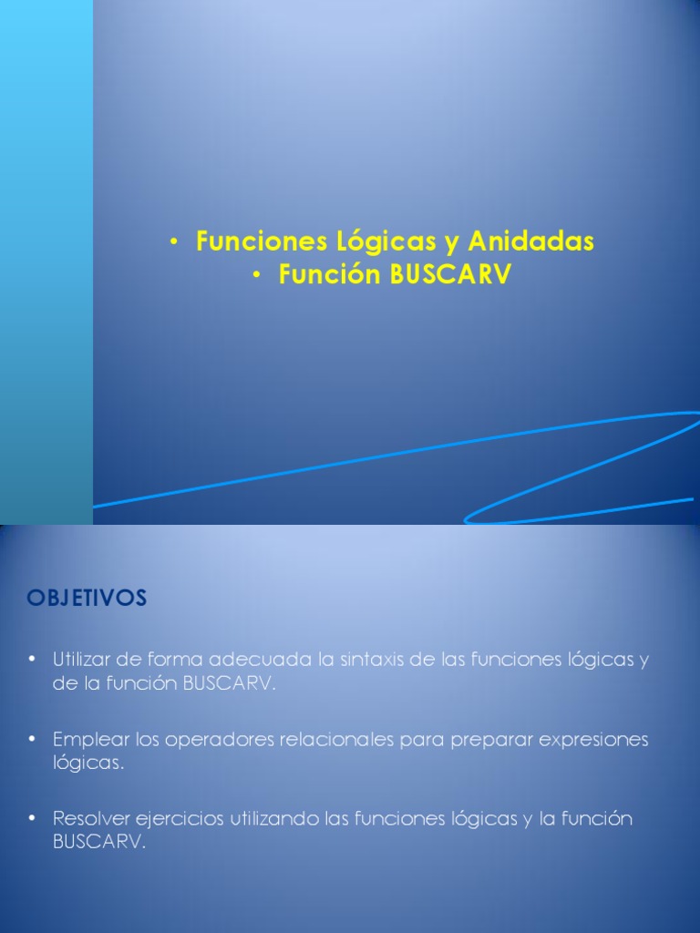 Excel Funciones Anidadas y BuscarV | PDF | Comillas | Microsoft Excel