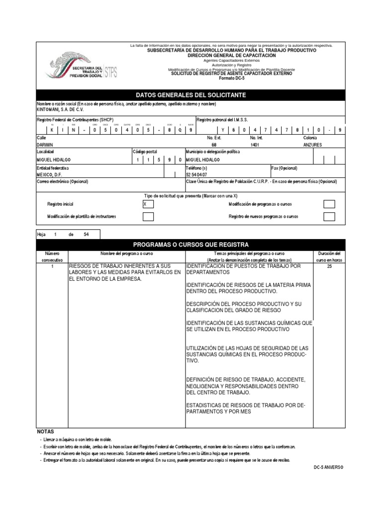 dc5a-1 | México | Tecnología