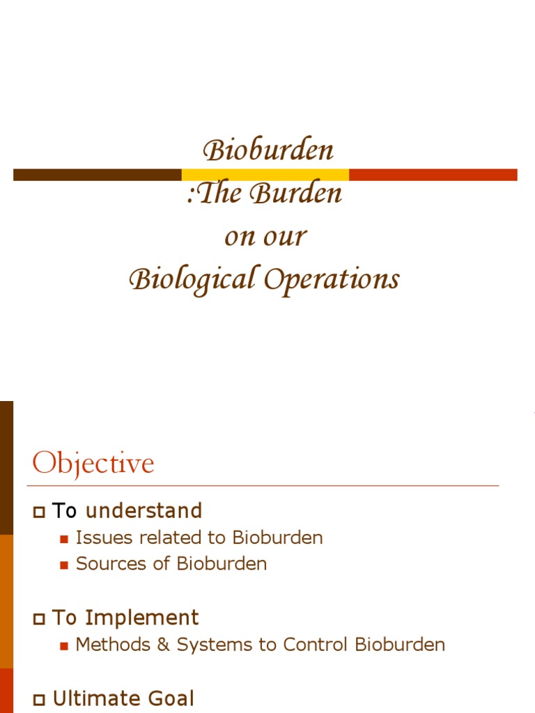 Bioburden Control | PDF | Growth Medium | Sterilization (Microbiology)