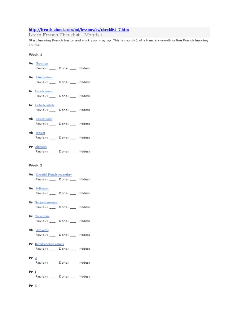 French Language | PDF | French Language | English Language