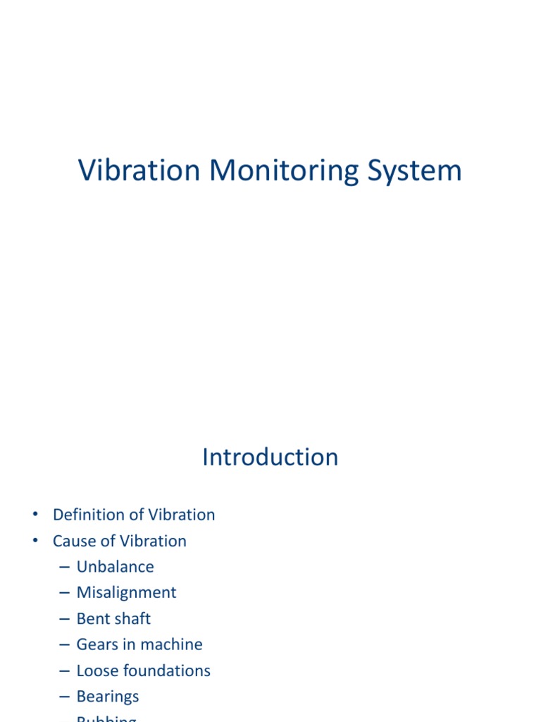 Vibration Monitoring System | PDF | Diffraction | Photonics