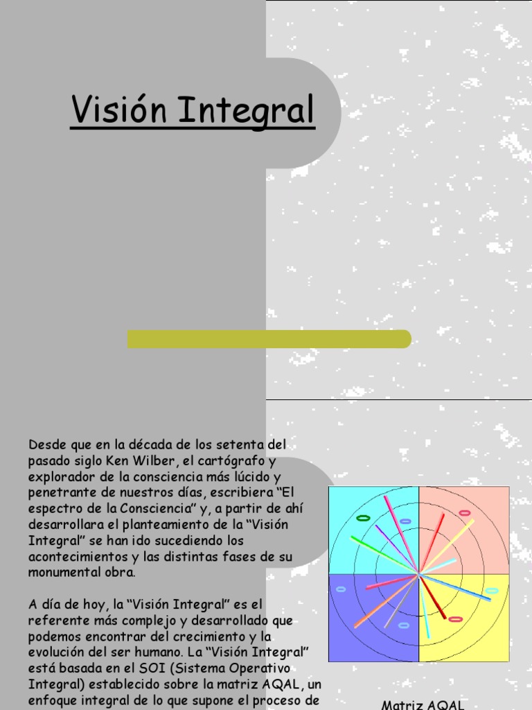 Visión Integral (Introducción) | PDF | Homo Sapiens | Oración