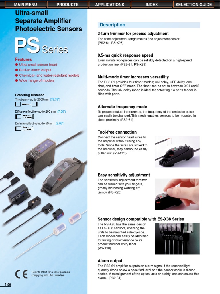 Ps 58 Keyence | PDF | Relay | Bipolar Junction Transistor
